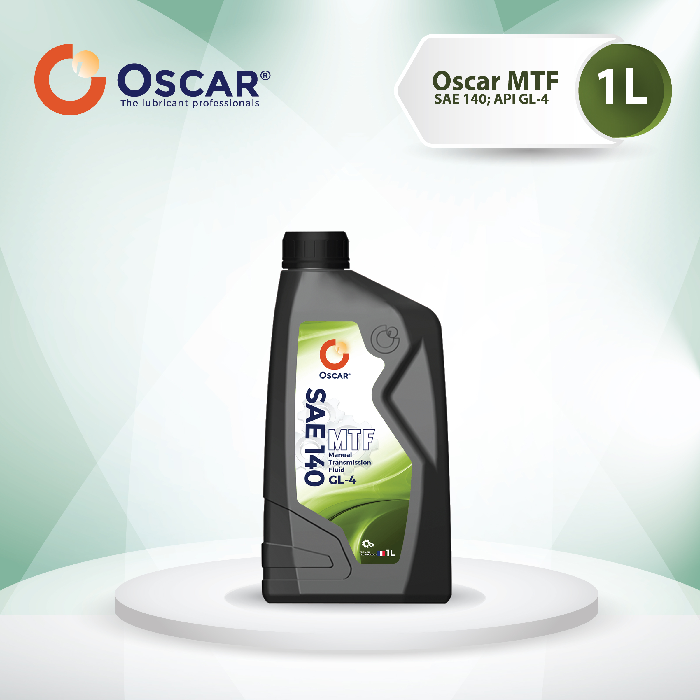 Oscar® Manual Transmission Fluid (MTF); API GL-4; SAE 90/140 - 1L ...
