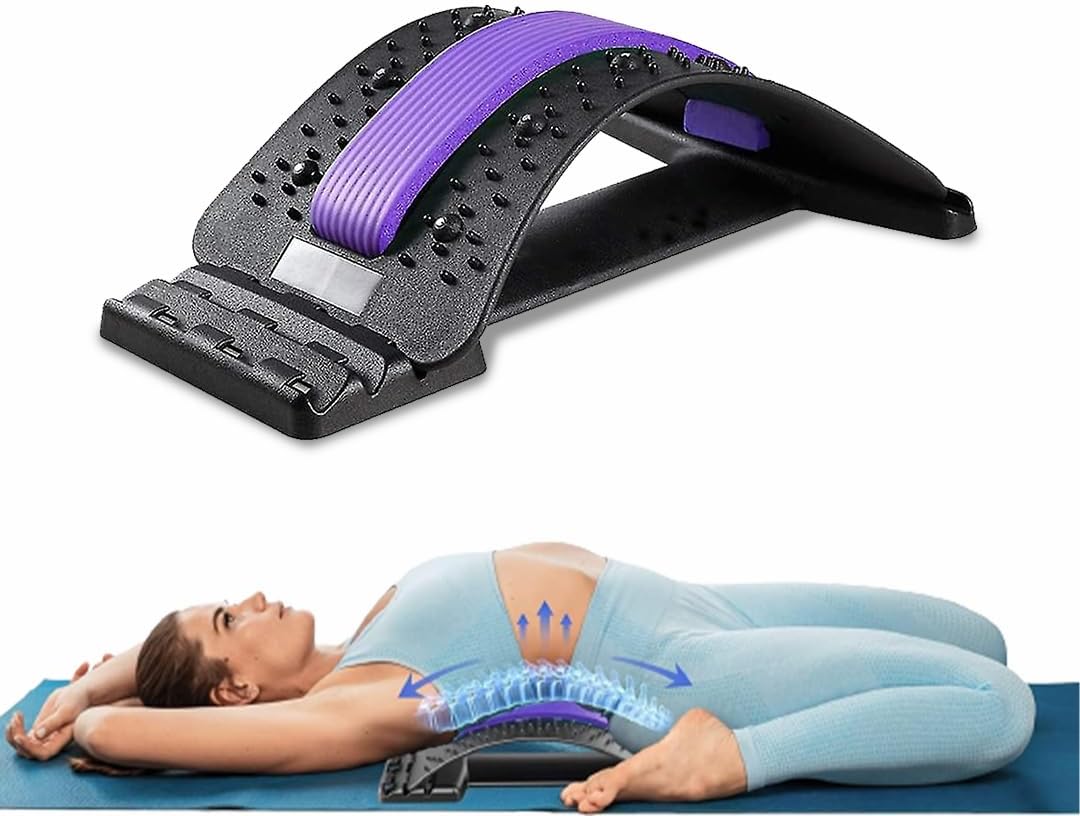 Level Adjustable Back Cracker | Back Stretcher for Lower Back Pain ...