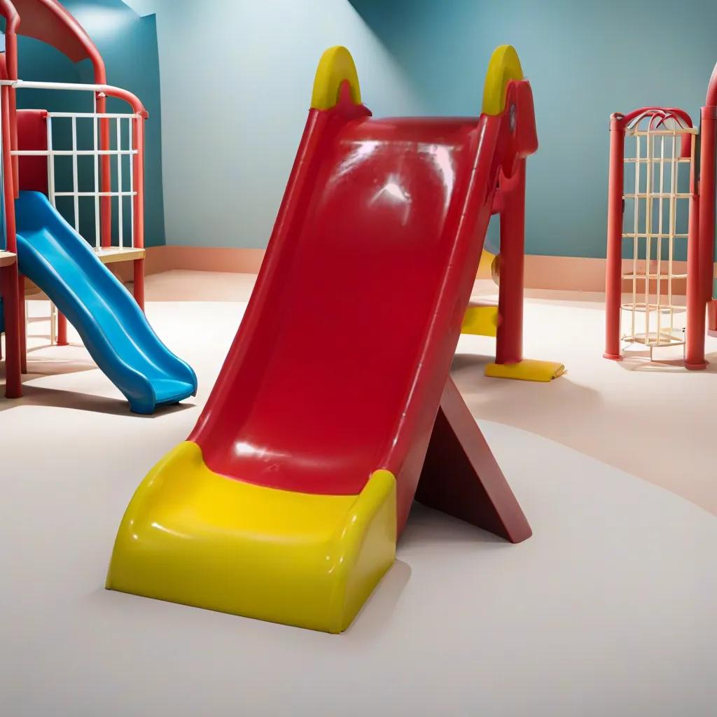 3 steps and Smooth High quality Slide indoor and outdoor playing slide ...