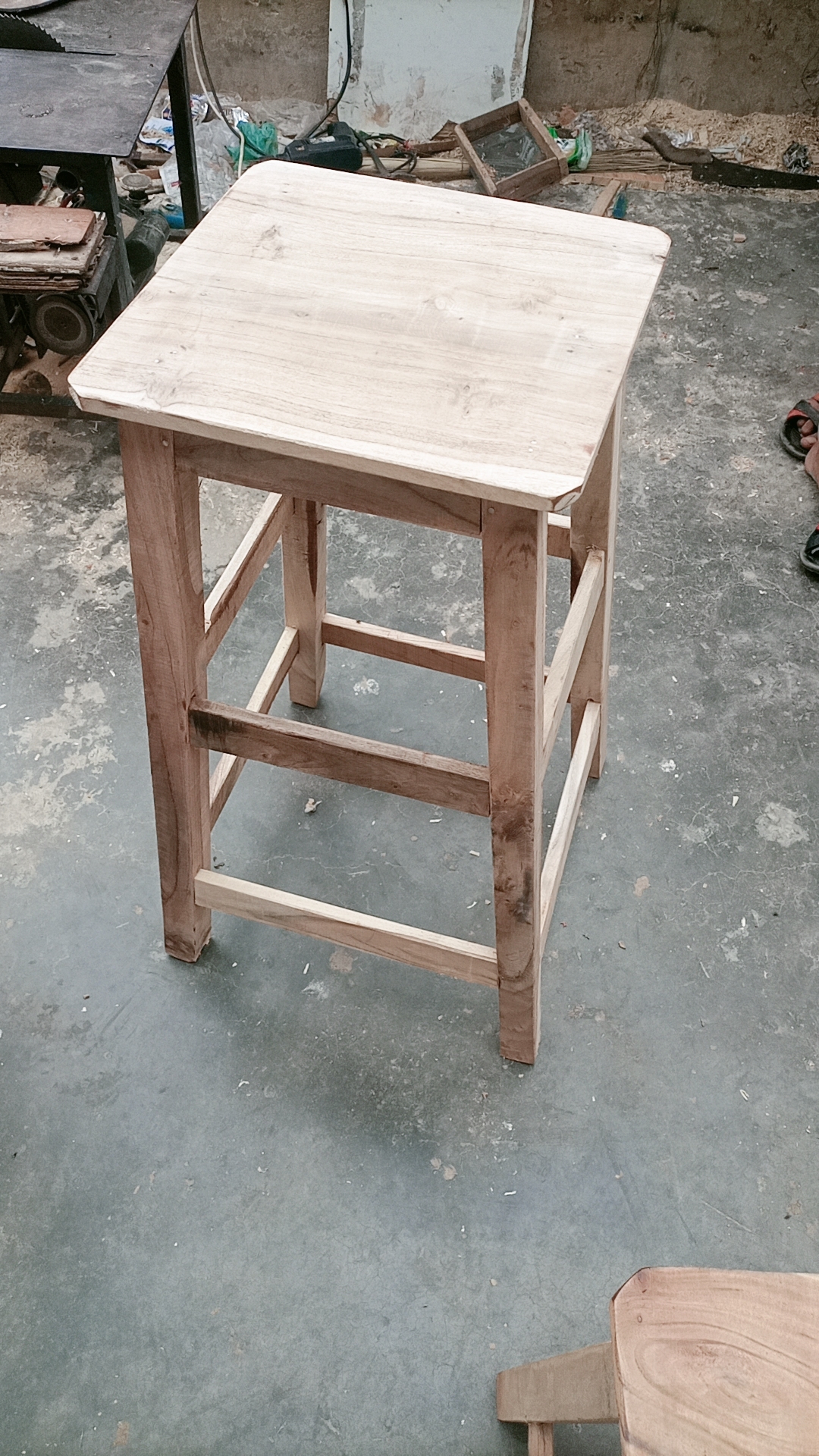 Wooden Standing Strongest Stool in Different Sizes | Daraz.pk