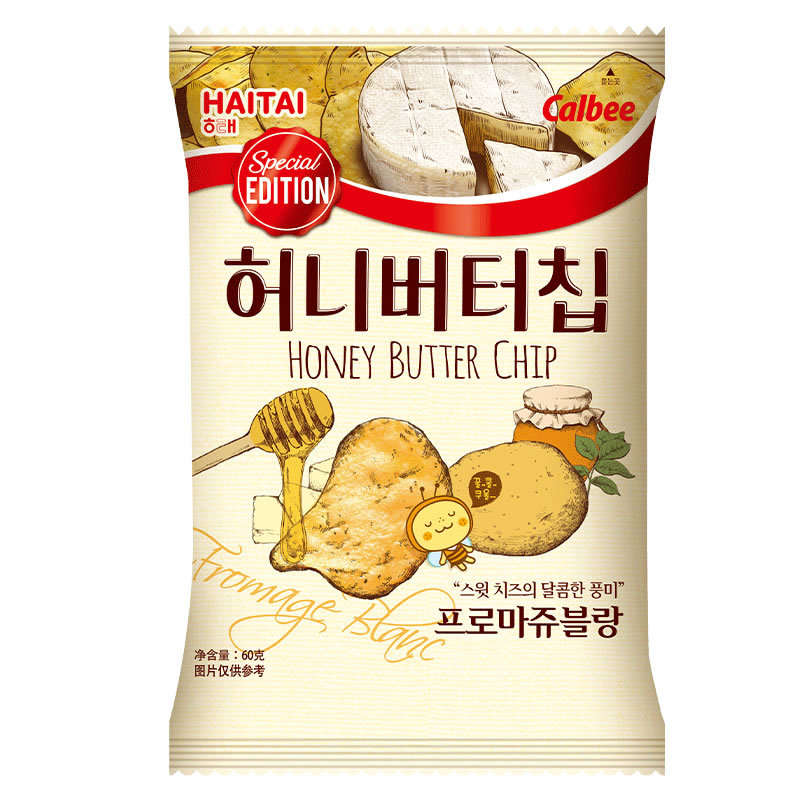 South Korea imported Calbee Calbee Honey Butter Cheese Flavor Potato ...