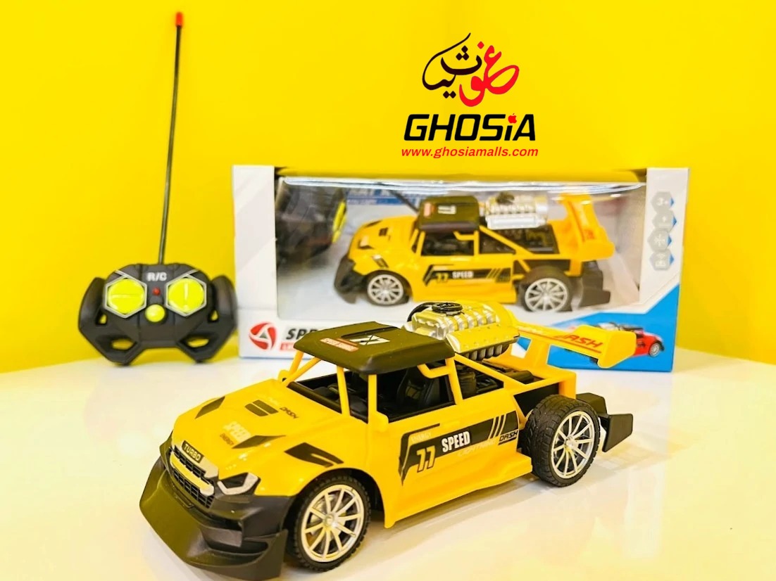 Drift Spray Type RC Car 1:18 Scale High-Speed Rechargeable & Remote ...