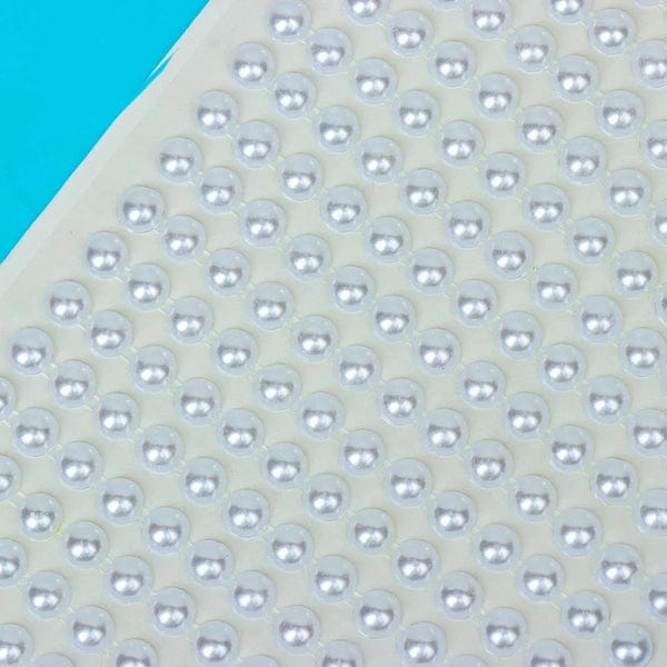 198 Crystal high Gloss Shiny Acrylic Round Beads Sticker Waterproof ...