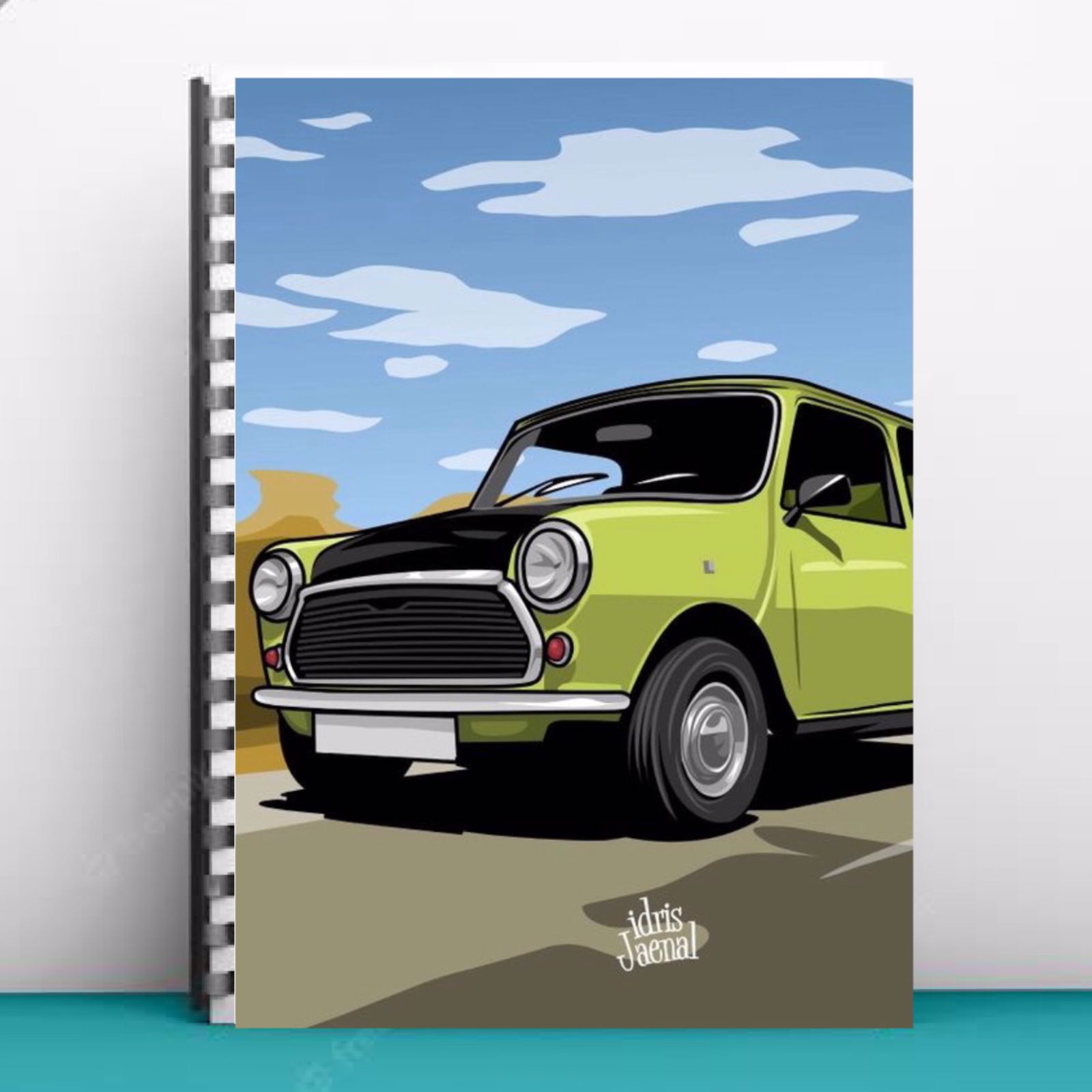 MR BEAN CAR A4 (1172) NOTEBOOK | Daraz.pk