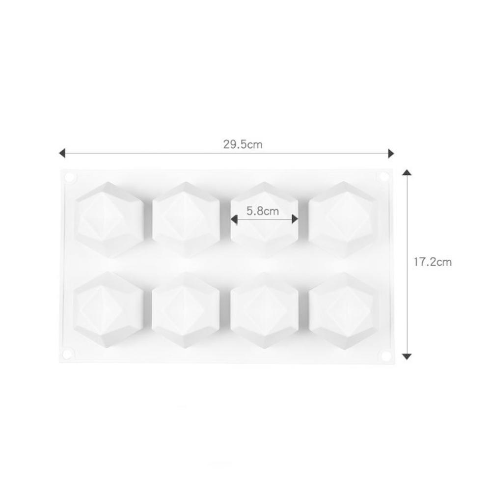 Silicone Mold Pastry 3D Cake Design Mini Cupcake Mousse Muffin Heart ...