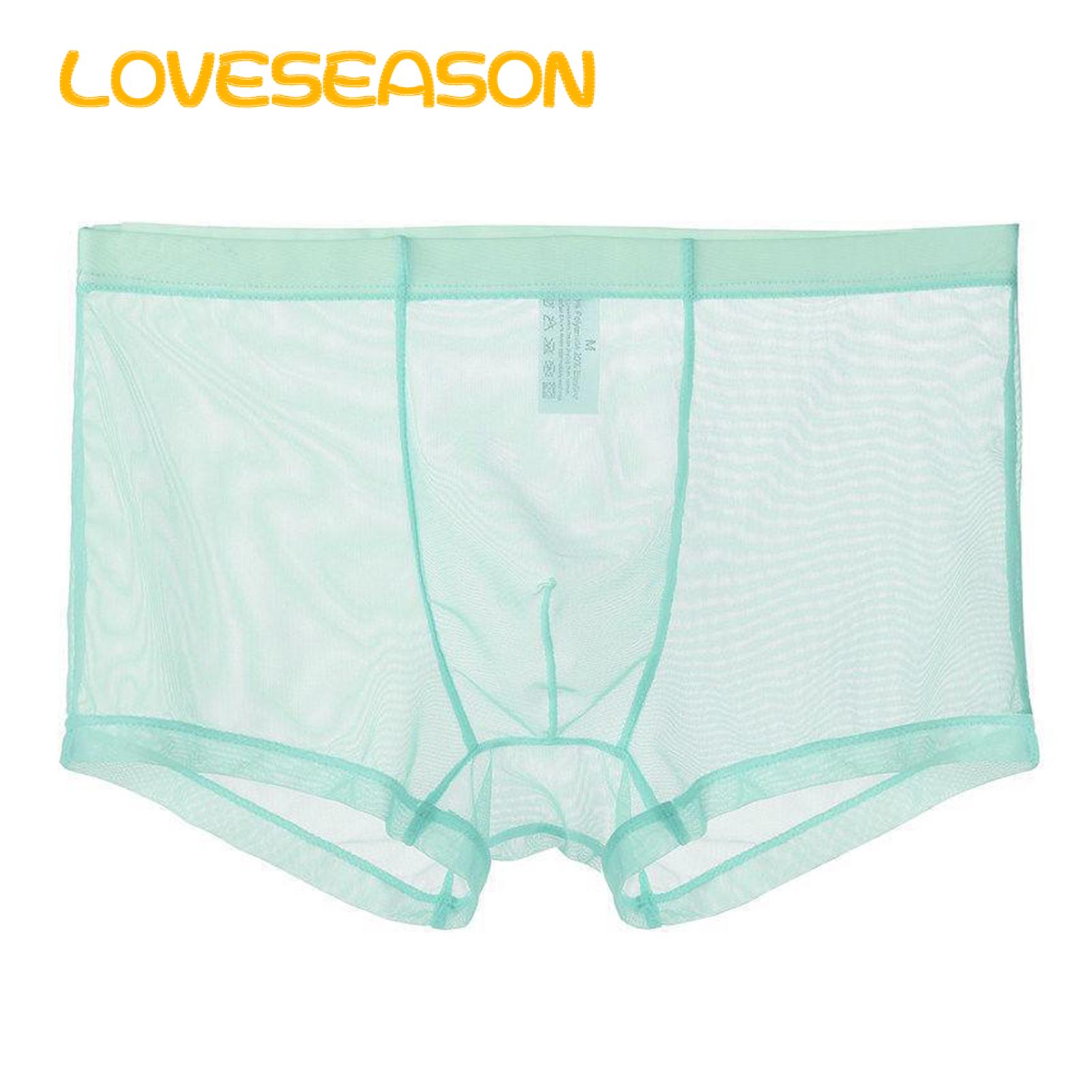 Loveseason Men Club Boxers Breathable Visible Men Underpants | Daraz.pk