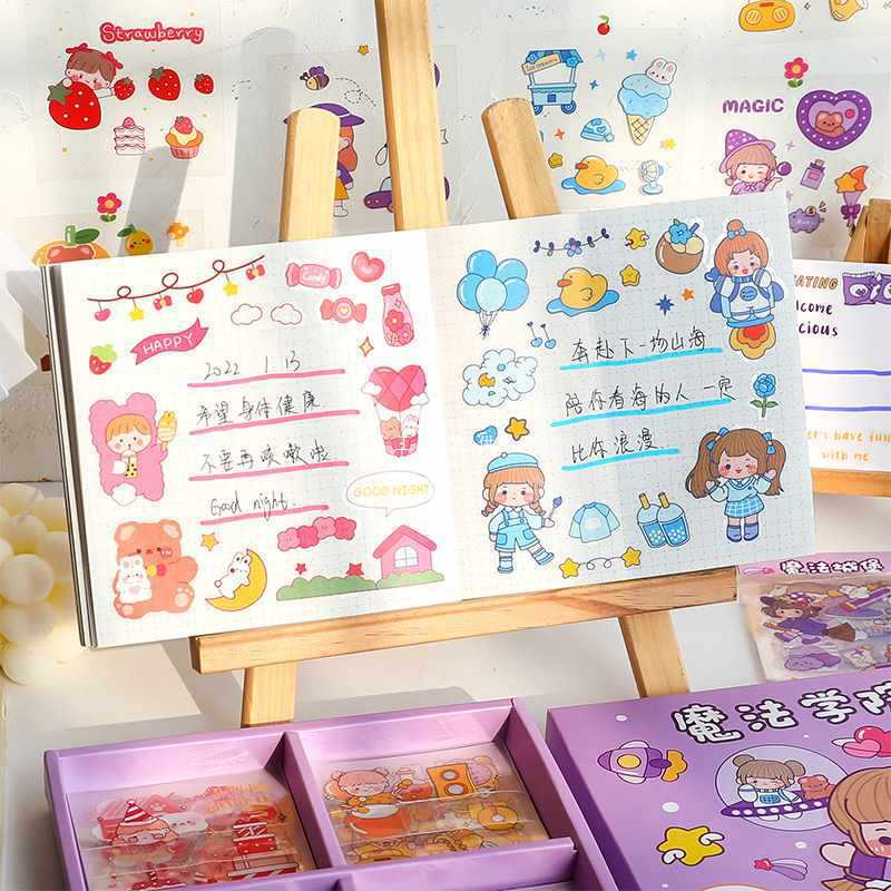 Academy of Magic Journals Sticker Set 100 Self-Adhesive Stickers ...