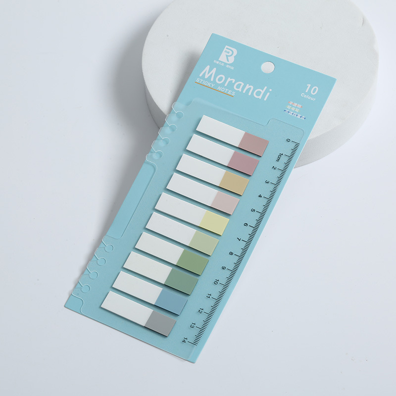 RHS Online 200 Sheets 10 Colors Transparent Morandi Combination PET ...