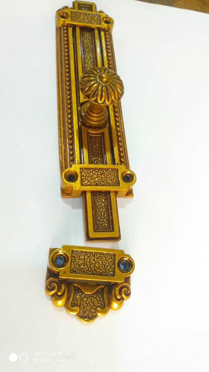 TOWER BOLT FANCY FOR DOORS DECORATIVE VINTAGE TRENDY LOCK BOLT SAFETY ...