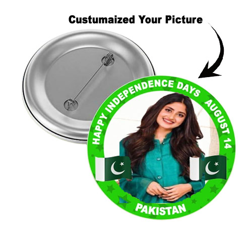 14 august badges Customized your picture and name BADGE Independence ...