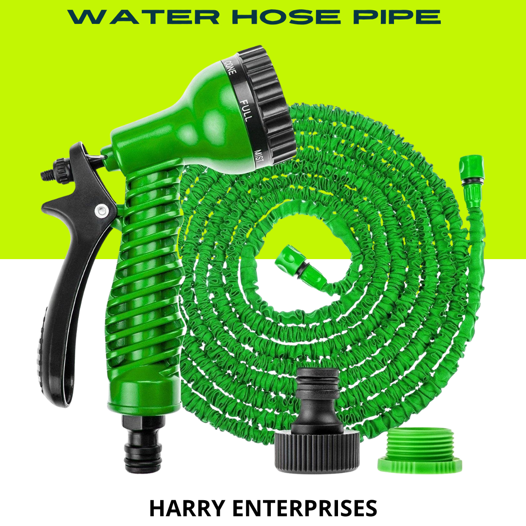 Garden Pipe 50 Feet - Car Washer - Water Hose Pipe with Hand Shower ...