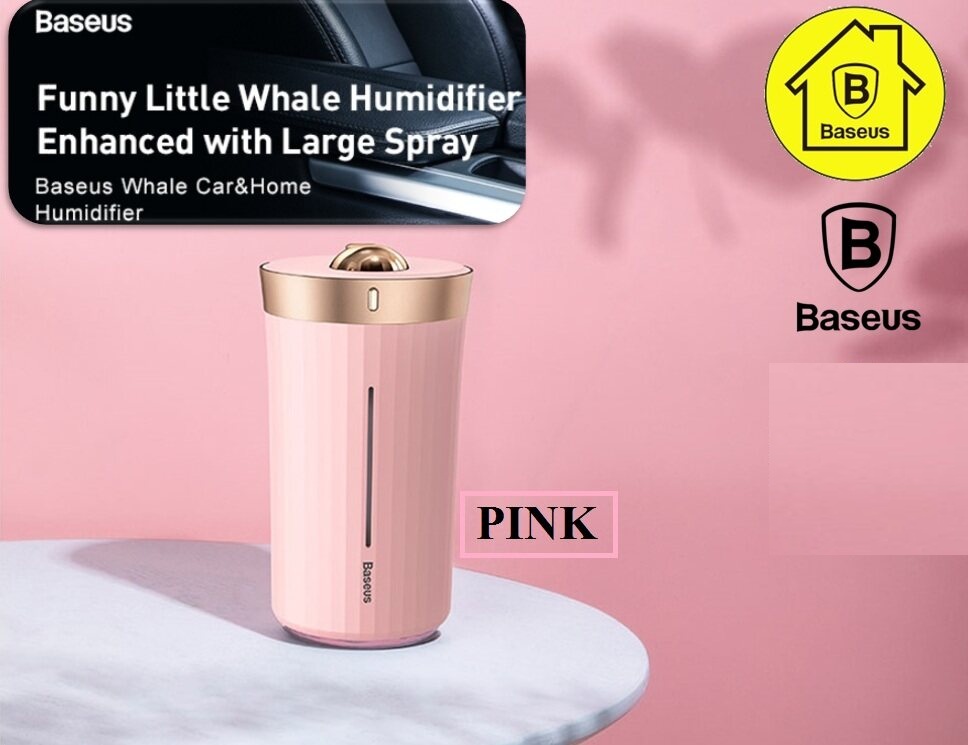 BASEUS 450ML Whale Car Home Office Humidifier Strengthened Moisturizing ...