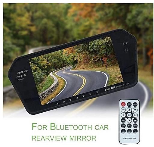 Video Touch Screen MP4 Player 7 Inch TFT LCD \ Mirror Monitor Car Rear ...