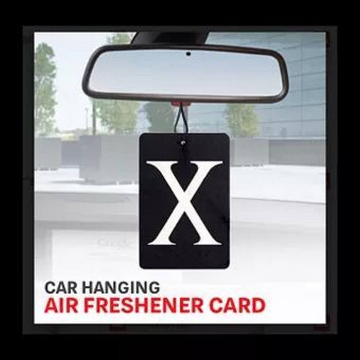 Hanging X Card Dry Air Freshner Perfume Fragrance | Daraz.pk