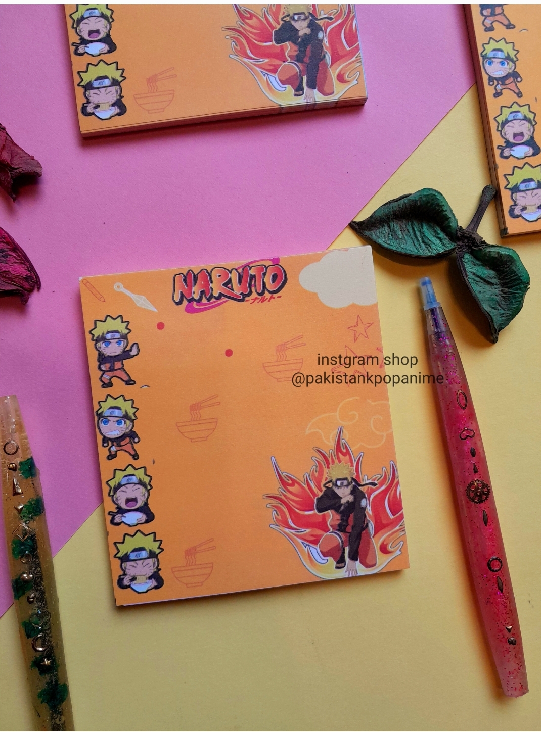 Anime Memopad Kimetsu no Yaiba, Chainsaw Man, Naruto, Tokyo revengers ...