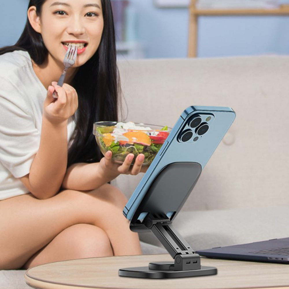 Universal Smartphone Tablet Holder Stand Rotating Folding Desktop ...