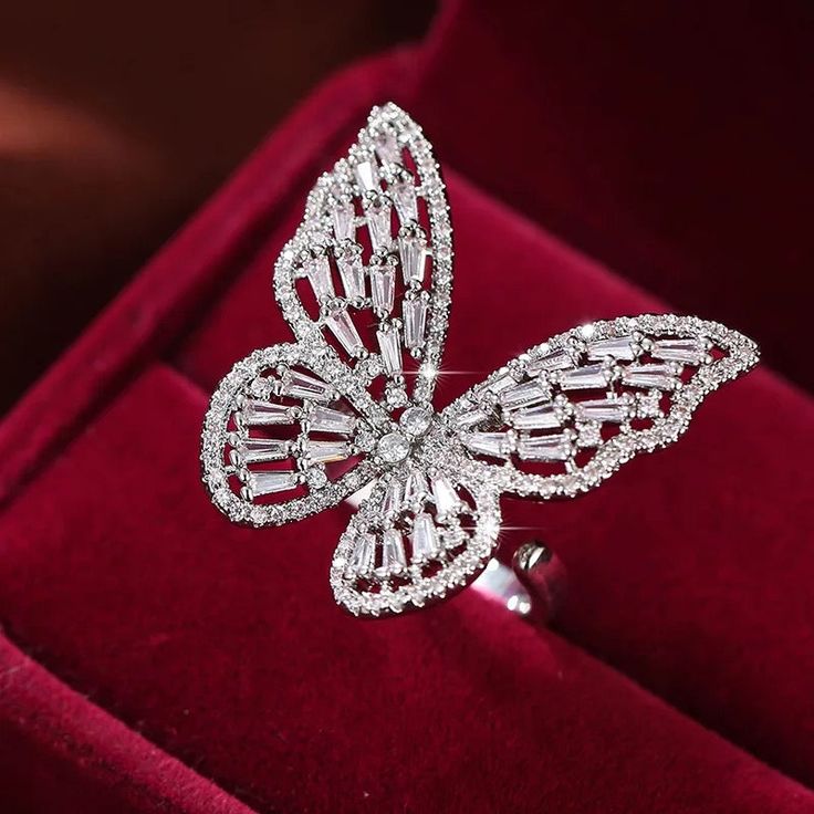 Butterfly Ring for Girls – Adjustable – Trending ring for girls | Daraz.pk