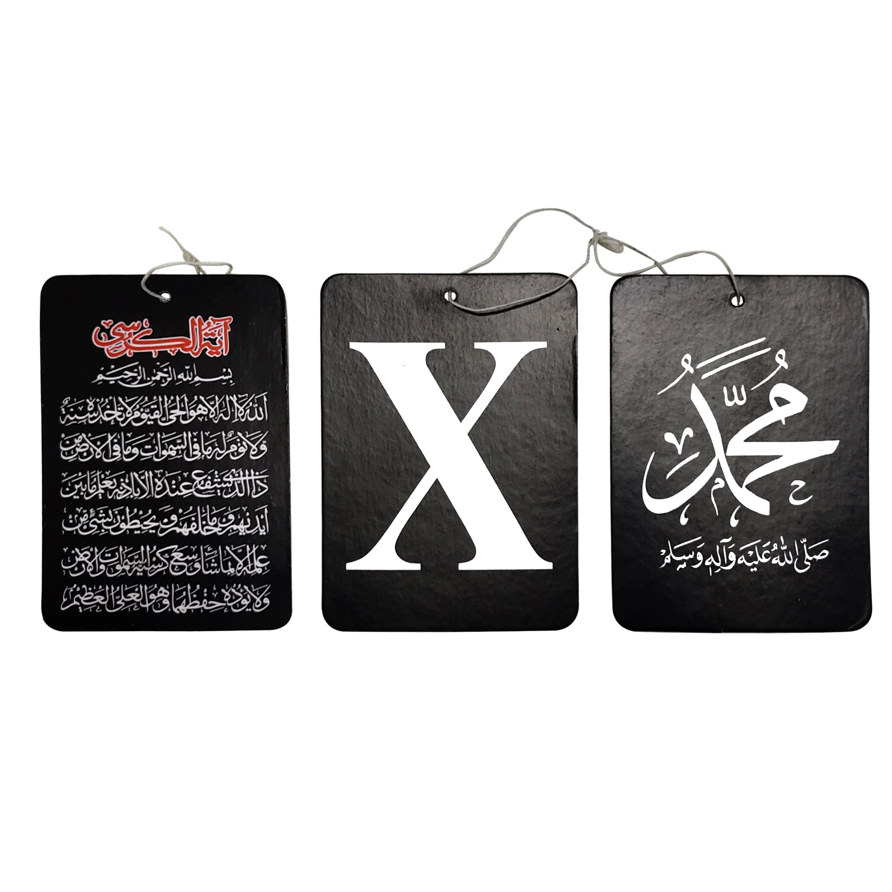 Car hanging fragrance Decoration X card pack of 3pcs | Daraz.pk