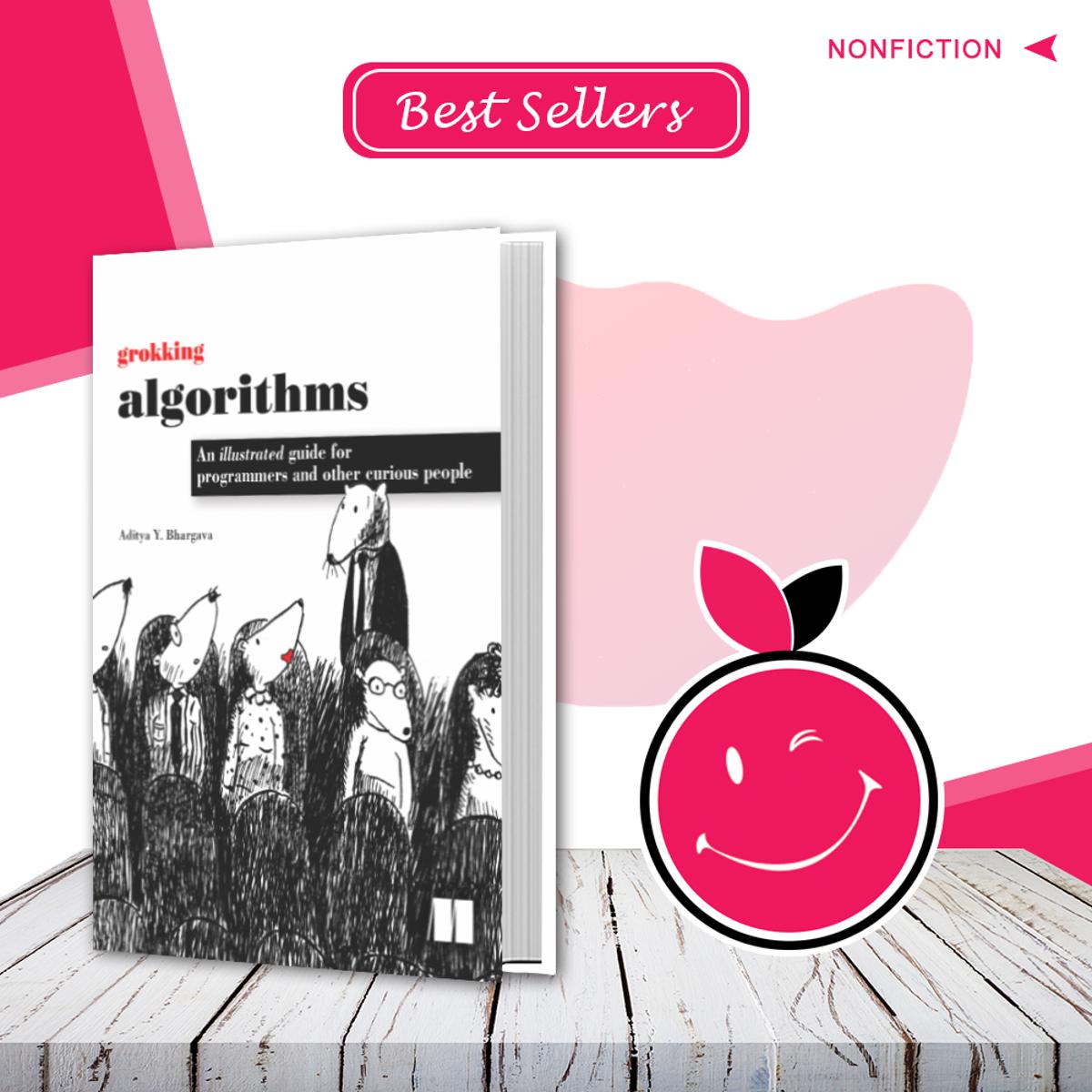 Grokking Algorithms By Aditya Bhargava | Buy Books Online Bookberry | Amazon Bestseller | Daraz.pk