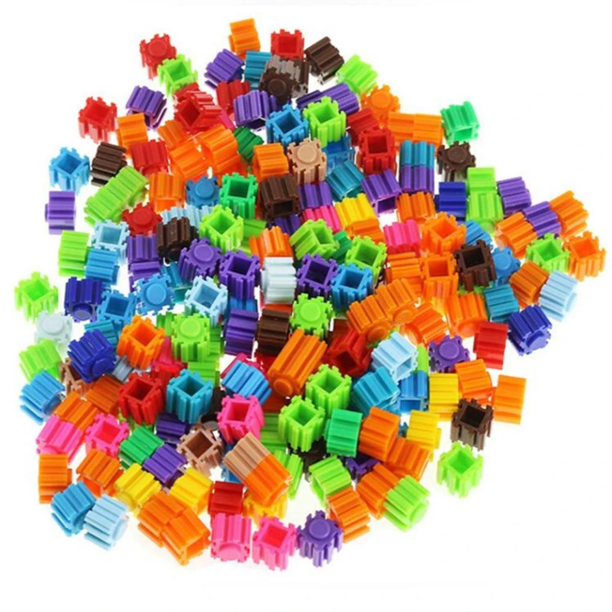 Blocks for kids - 90 blocks set toy - Building blocks Educational toy ...