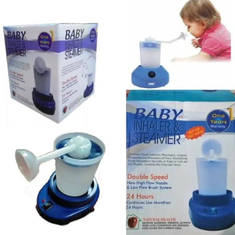 Baby Inhaler and Steamer Special for Block Nose and Facial Usage | Daraz.pk