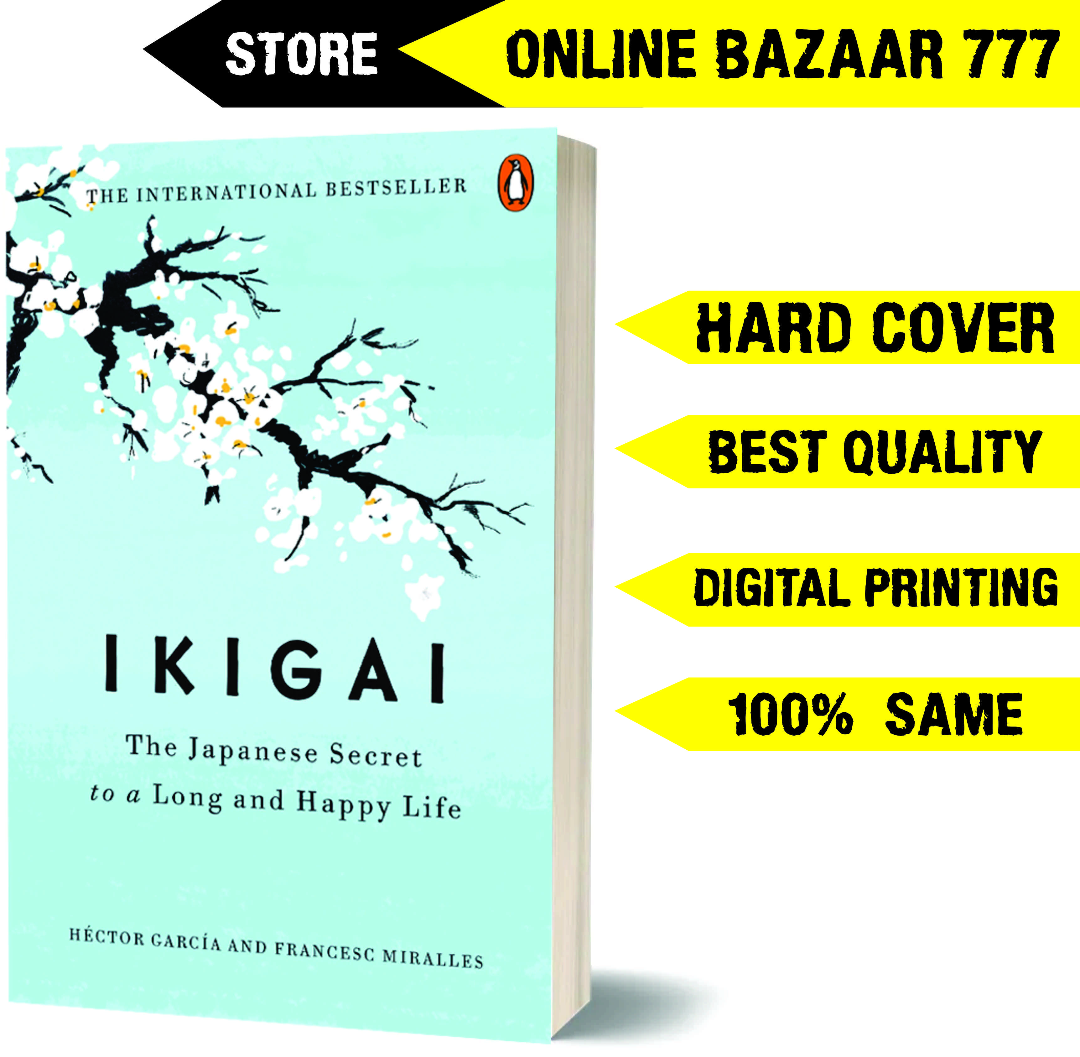 Ikigai: The Japanese Secret to a Long and Happy Life Hard cover | Daraz.pk