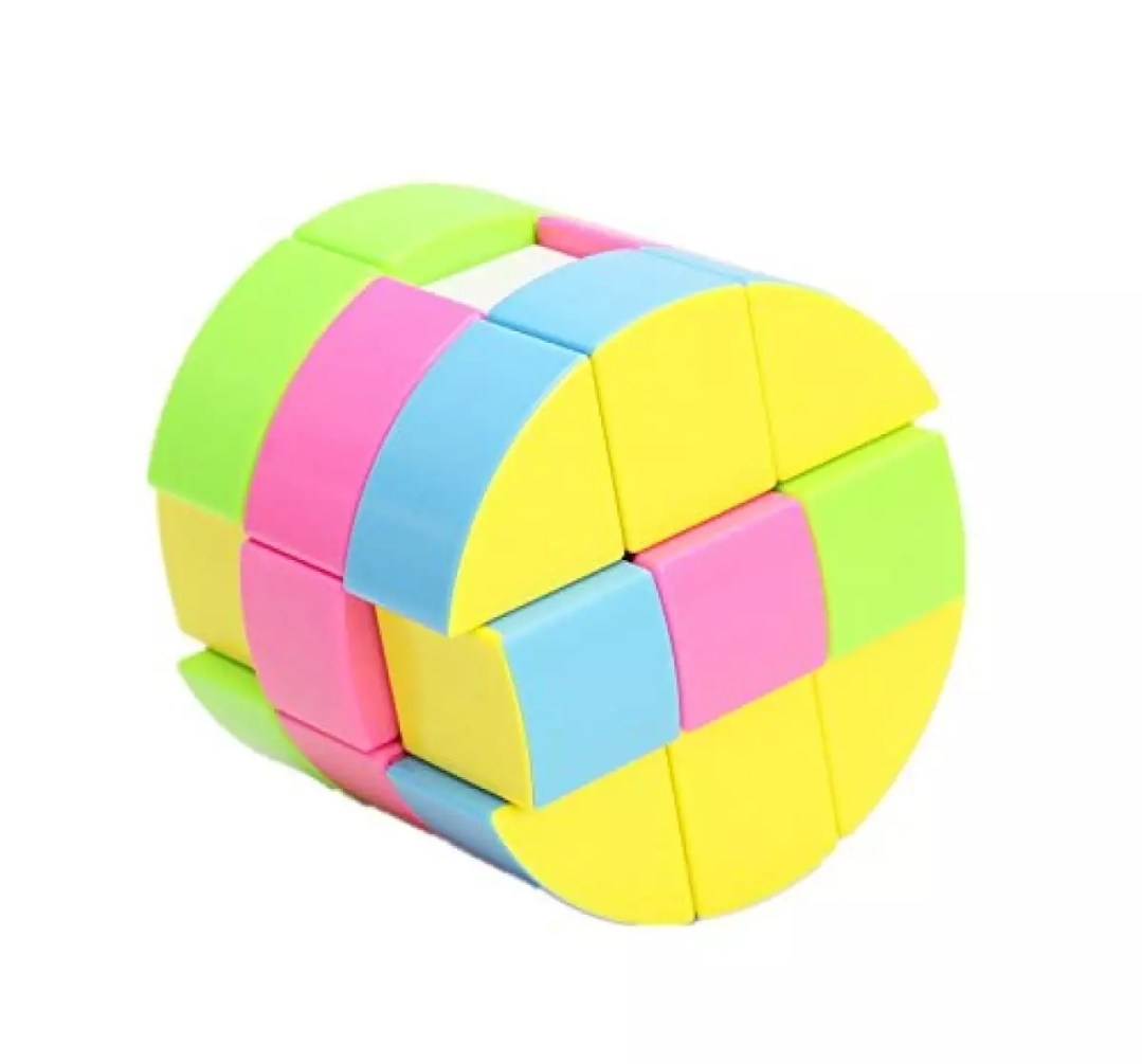 3x3x3 Magic Rubik's Cube block Cylinder Speed professional Puzzle Cube ...