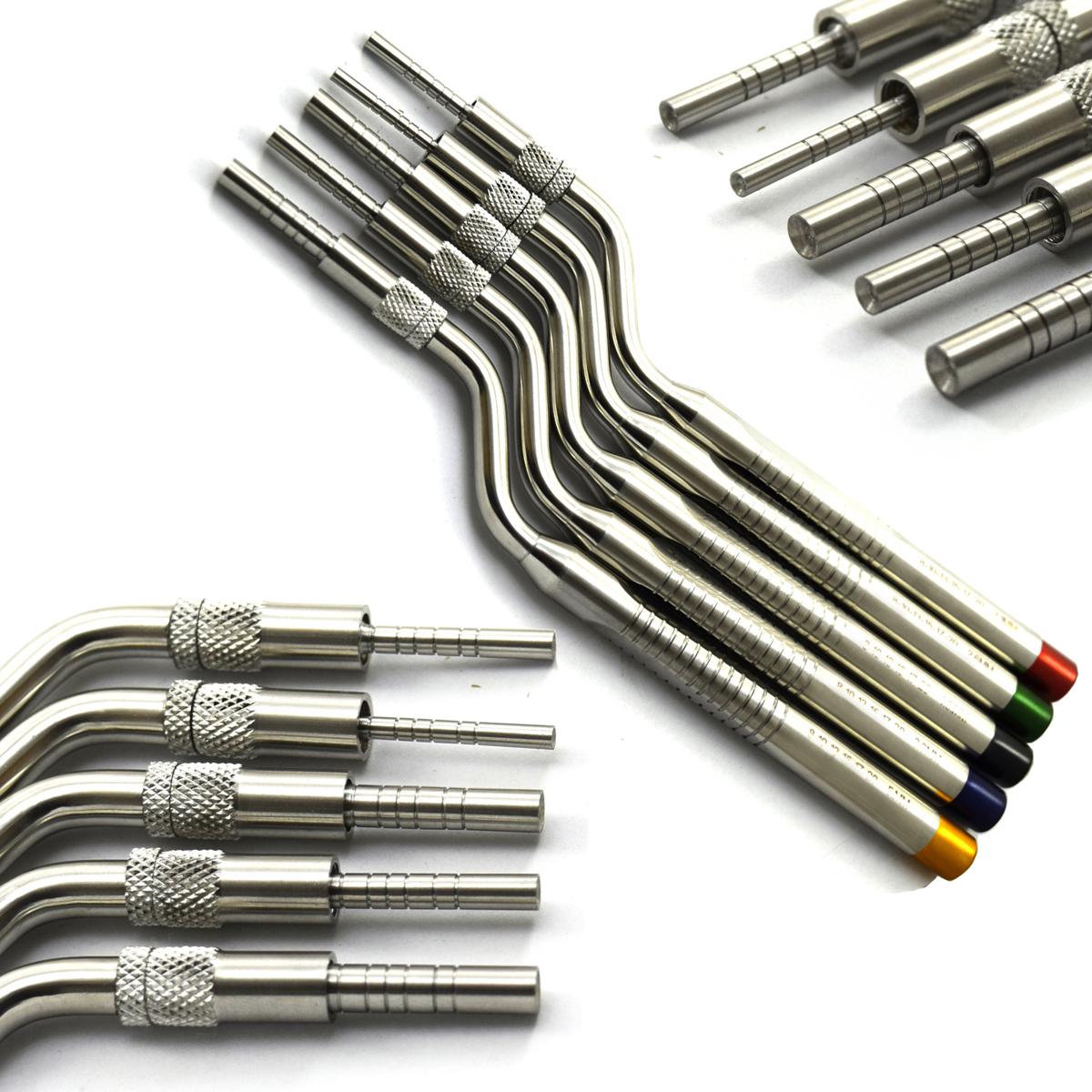 Premium Quality Sinus Lift Osteotomes Curved Offset Concave Dental Bone ...