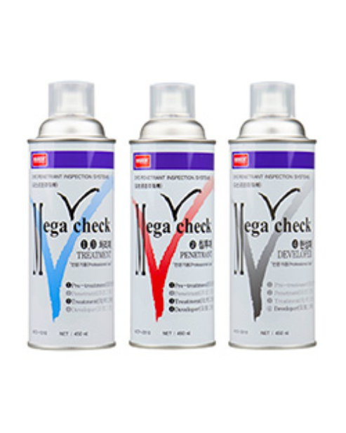 Nabakem Mega Check Crack Detector System 450 ml – Complete NDT Dye ...