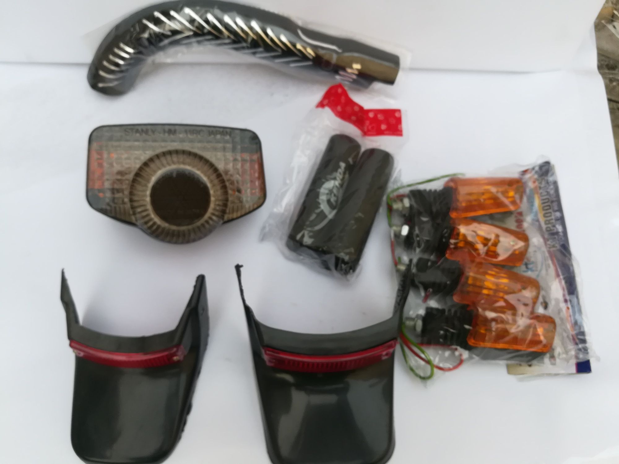 Honda cd70 and china bike spare part kit back light indicators and more ...