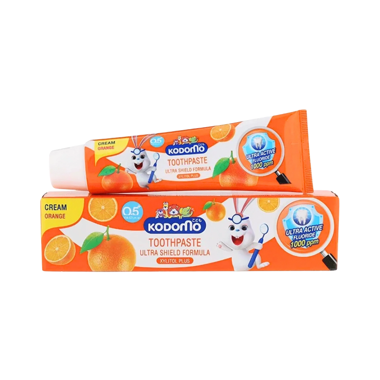 Kodomo Baby Toothpaste – 4 Flavors (Strawberry, Orange, Grape & Melon ...