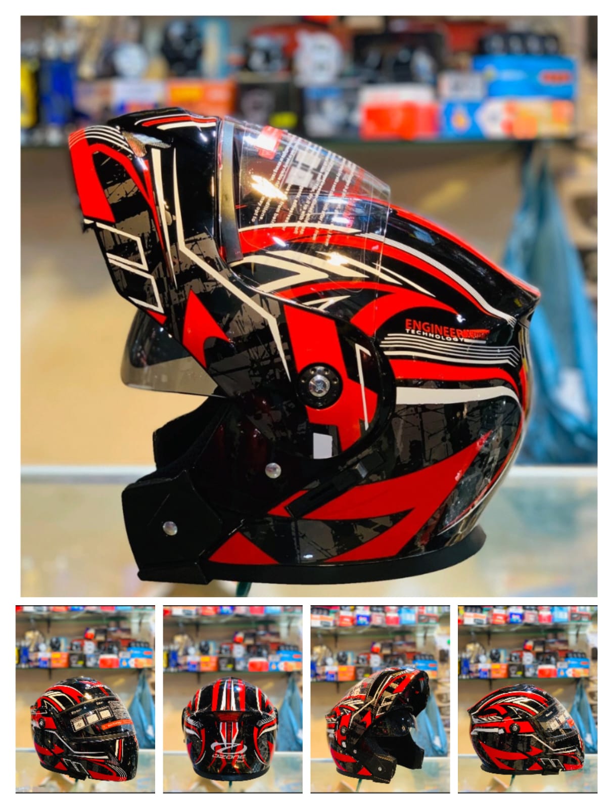 Flipup 3 IN 1 Sports Helmet Unbreakable Quality | Daraz.pk