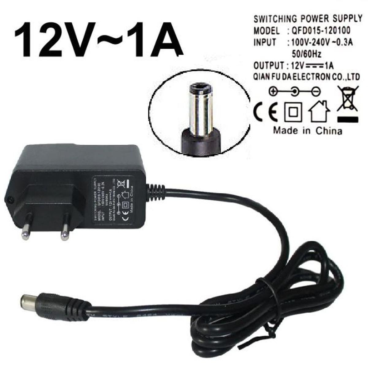 DC 12 Volt 1 Amp Branded Adapter 12V 1A For Tp Link Router , Tenda router , ptcl dsl modem And ...