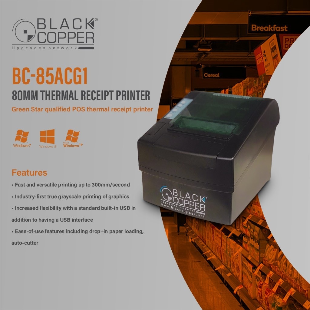 Black Copper / POSPRO / Speed X Thermal Receipt / Billing Printer ...