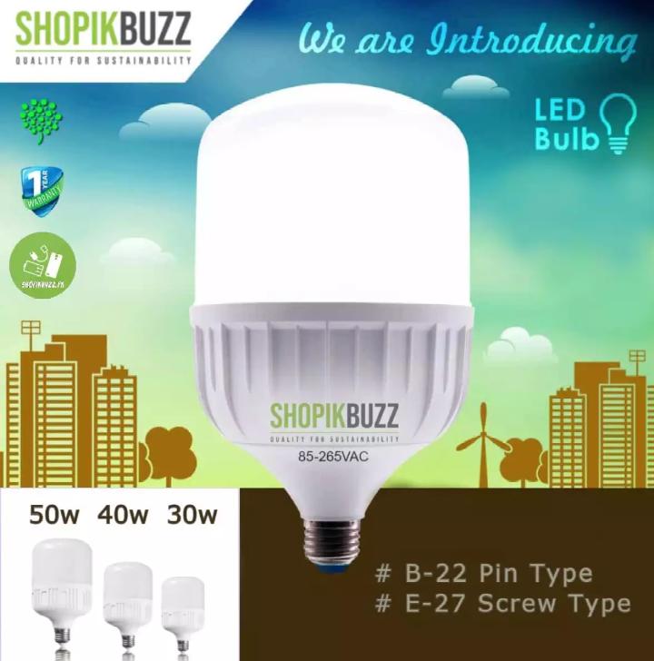 High Quality LED Bulb 18W 30w 40w 50w| 24-7 STORE | Daraz.pk
