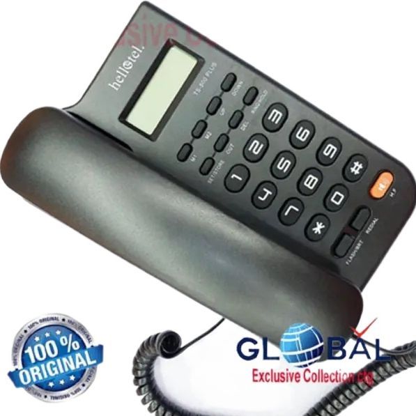 30 Days Warranty Loud Speaker PTCL Telephone Set Landline Caller ID ...