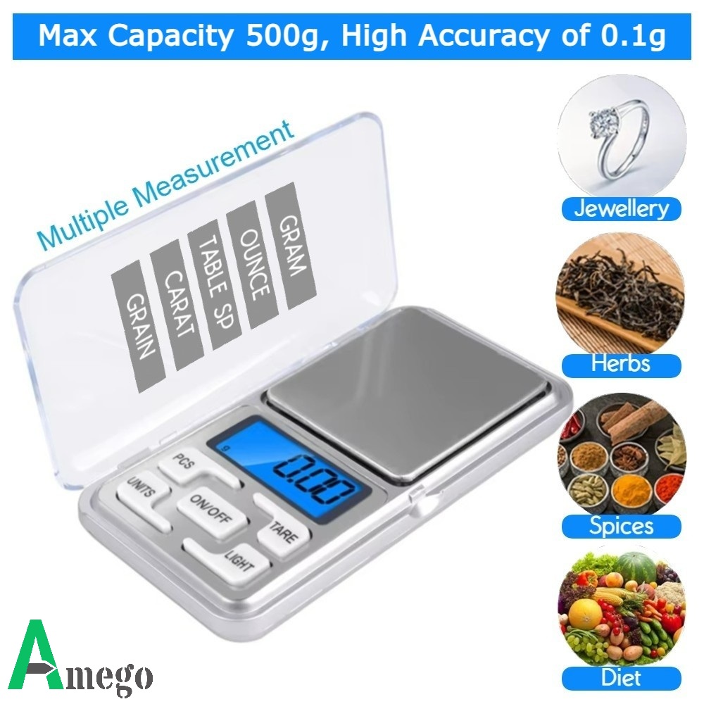 AMEGO - Kitchen Weight Scale 10KG Kitchen Scale Kitchen Weight Machine ...