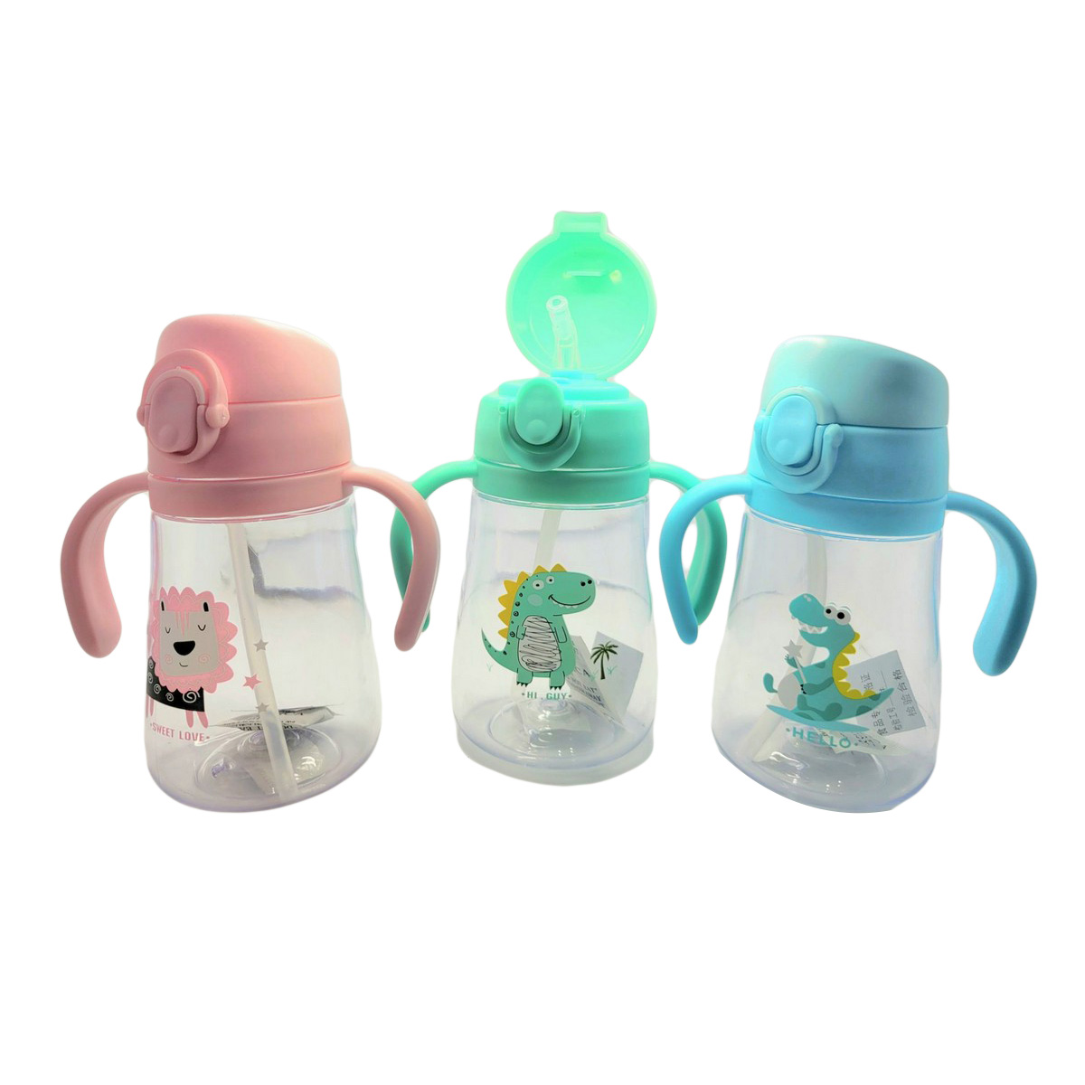 (BABY LAND 4) (420ml) StrawEase Baby Sipper/TinySip Straw Beaker ...