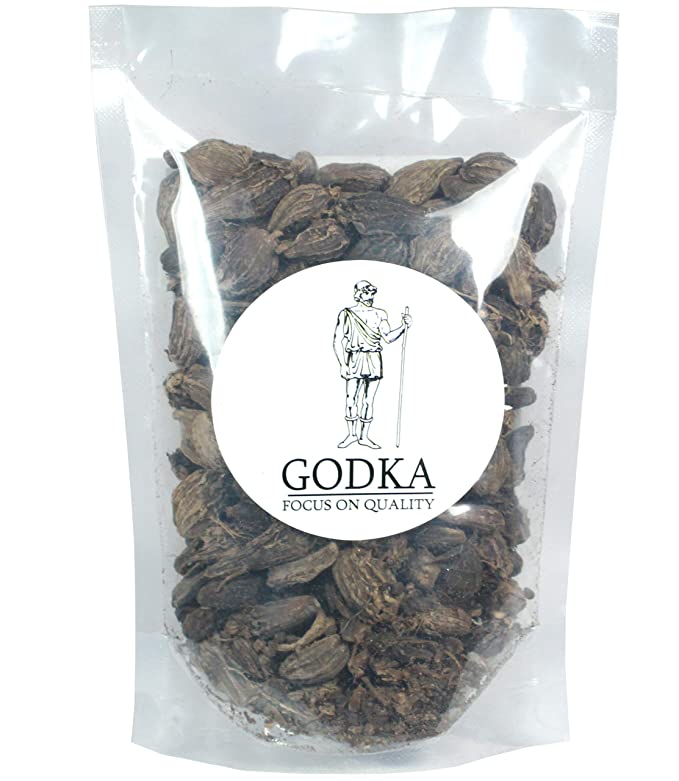 Godka Whole Black Cardamom/Badi Elaichi/Fresh Sabut Big Elaichi,750g ...