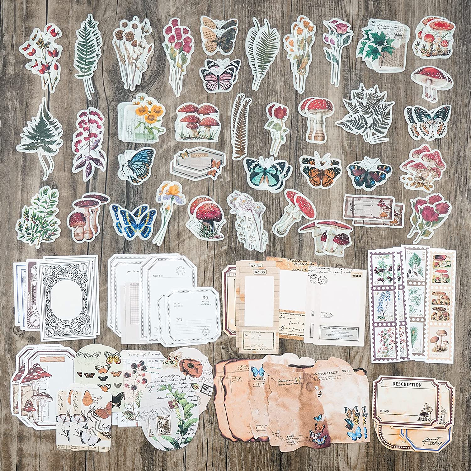 200 Cottagecore Kits Craft Frames Stickers Planners Junk Picture ...