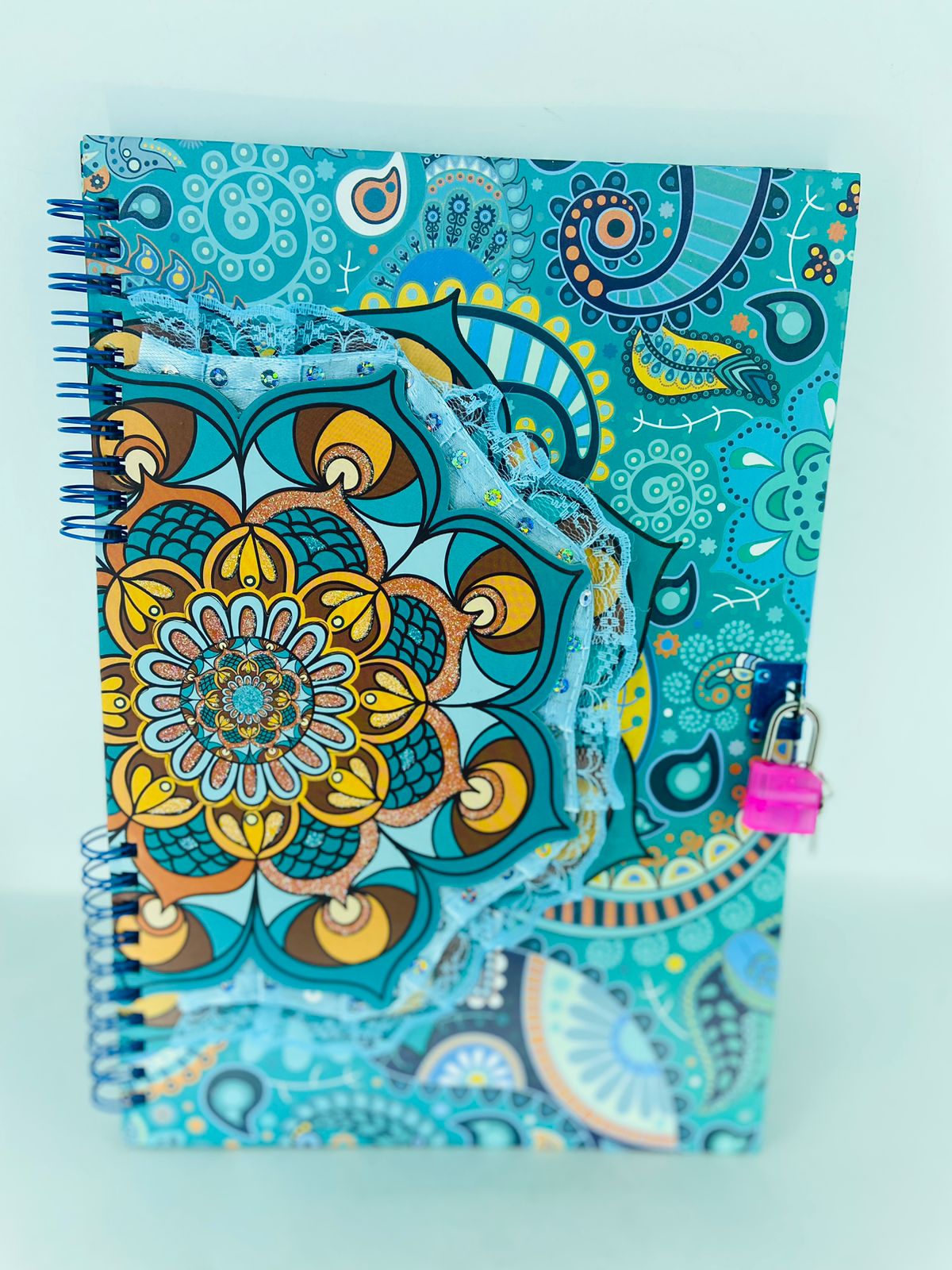 Fancy Lock Diary of A4 Size | Daraz.pk