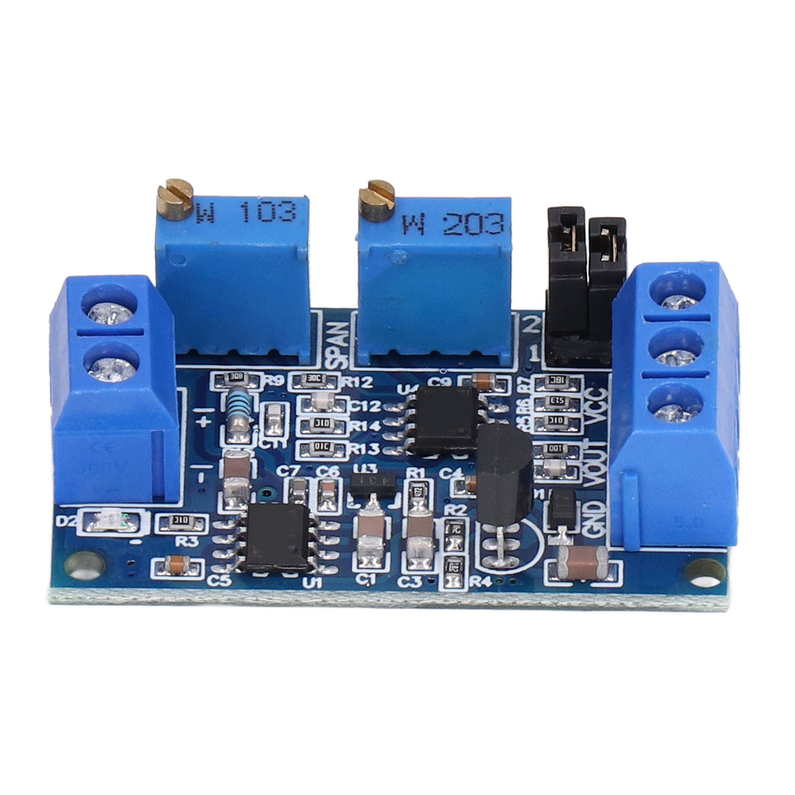 Current to Voltage Converter Module 0/4-20mA 0-3.3V/5V/10V | Daraz.pk