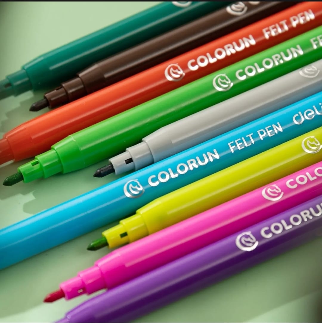 Deli Felt Pen 24 Color Marker | Daraz.pk