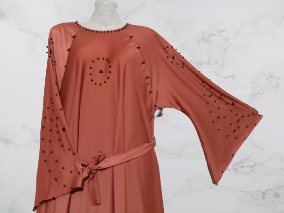 Umbrella Maxi Style Abaya New Bell Sleeves/Moti Bazu Design for Girls ...