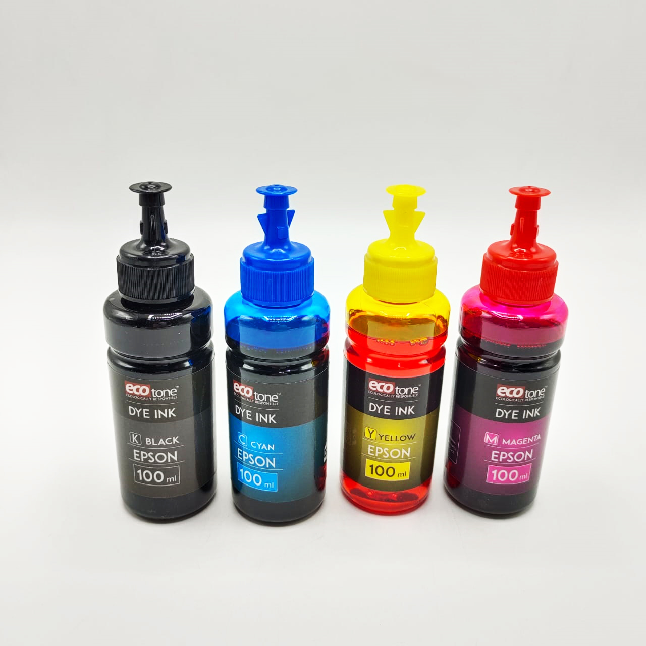 Ecotone four colors refill ink for HP Cannon and Epson Printers-100ml ...