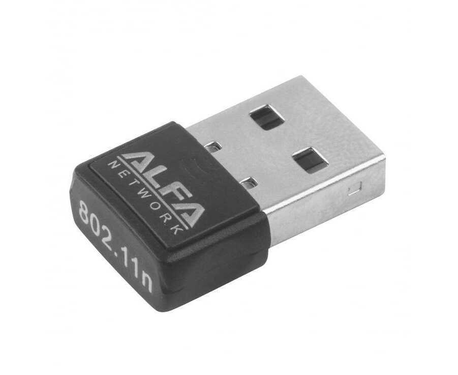 Alfa High-Speed WiFi Receiver - Mini USB WiFi Adapter with 802.11 ...