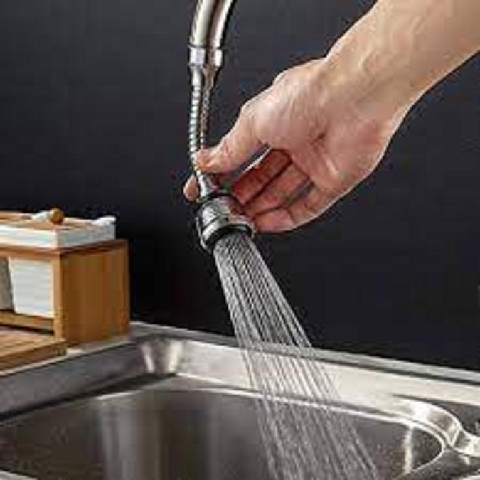 Turbo Flex 360 Flexible Faucet Sprayer Tap Mover Instant Hands Free ...