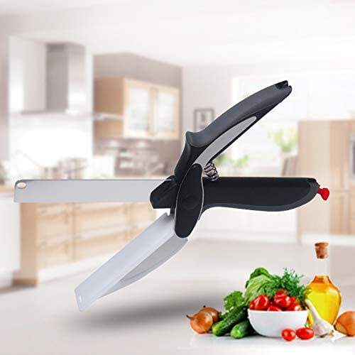 Stainless Steel 2-in-1 Multifunction Smart Scissor Cutter | Daraz.pk