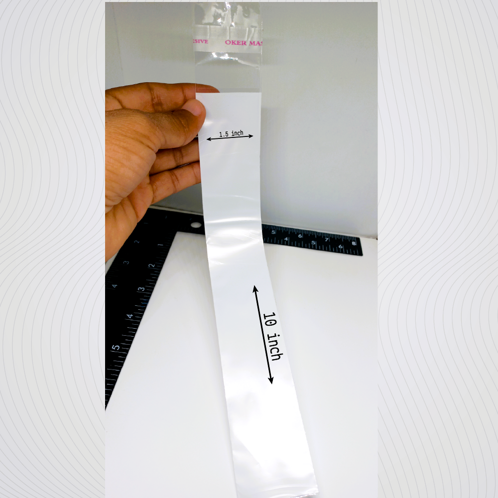 Pack of 30pcs, Double Sided Transparent Plastic Bag, Bopp Poly Self Adhesive Seal Bag, different ...