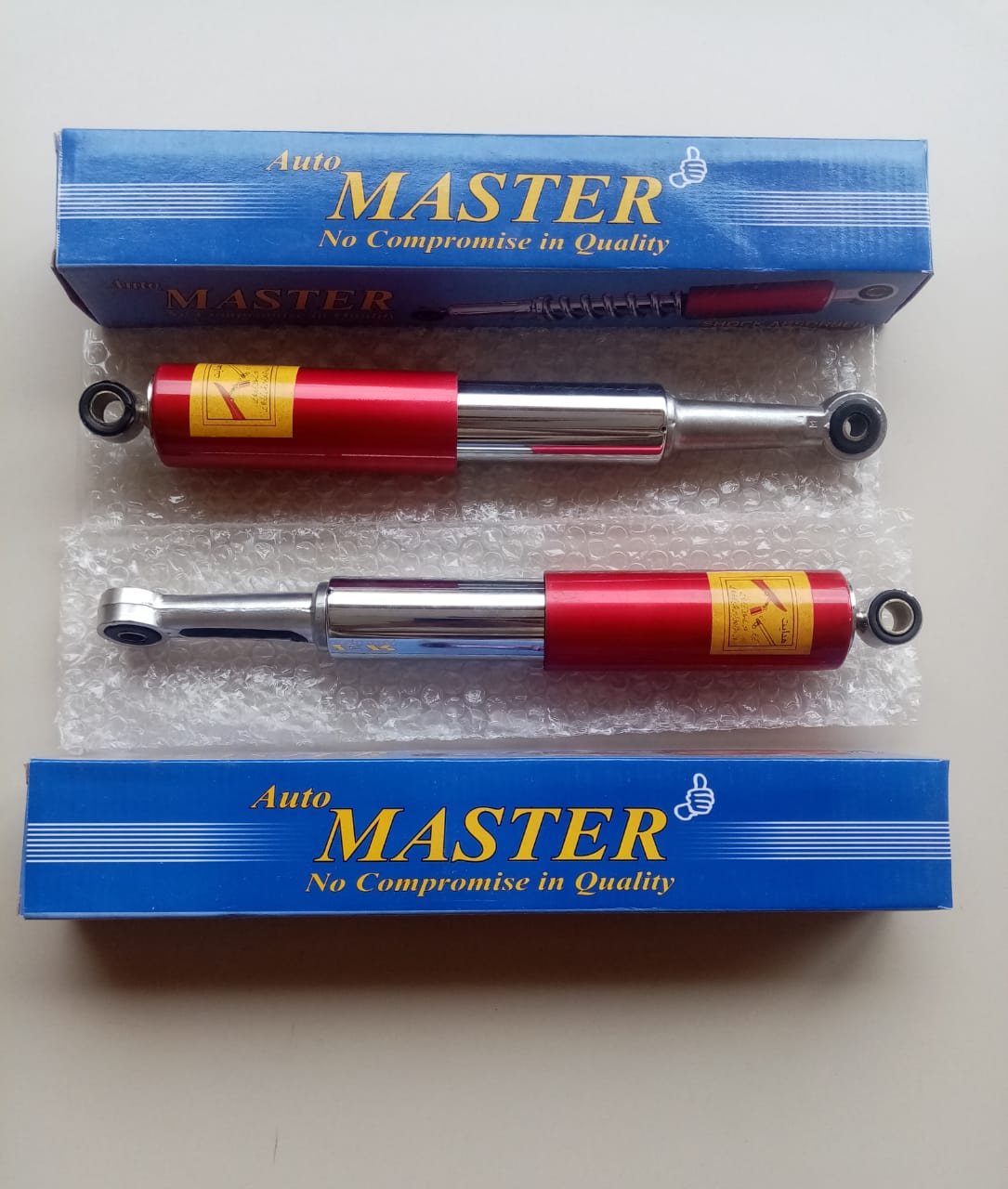 shock absorber rear red set(two) cd 70 bikes/motercycle | Daraz.pk